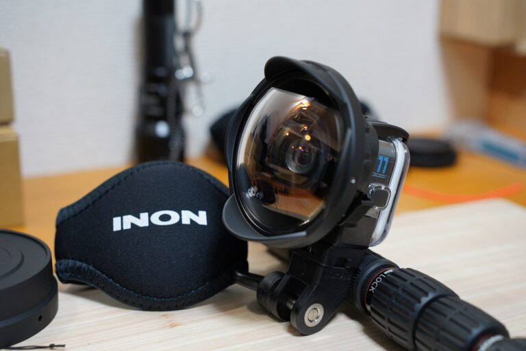 ゴープロ用のワイドレンズ・INON UFL-G140 SDで高画質なダイビング動画撮影・GoPro | 部長の水中写真と秘密のダイビングログ